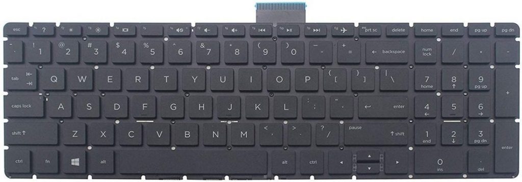 HP 15-bs 15-bs000, Power 15-B Series US Black Keyboard Hyderabad