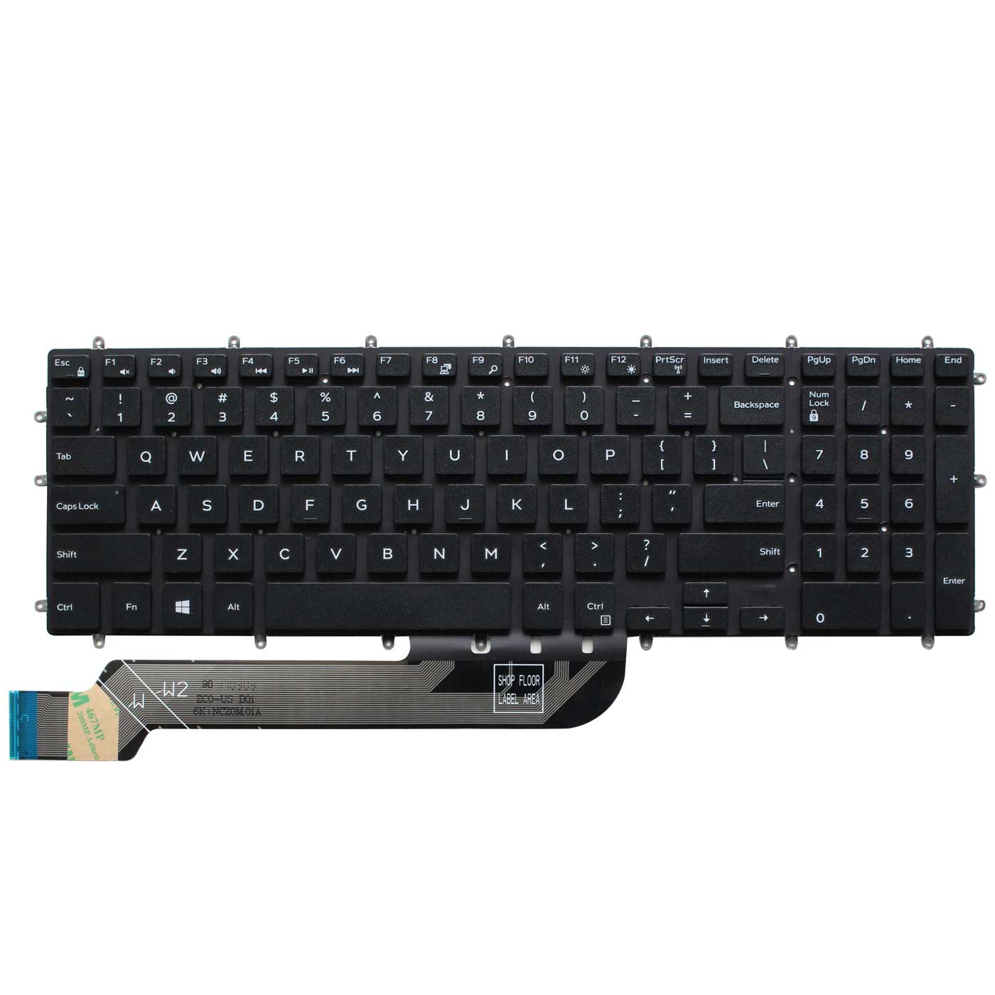 Dell Inspiron 15R 5567 5565 6765 Series Laptop Keyboard In Hyderabad