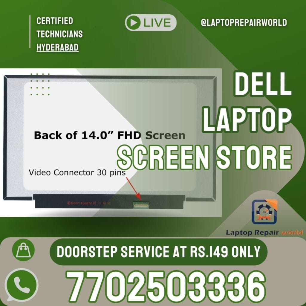 Dell Inspiron 15 5510 Screen Replacement | Doorstep Service Hyderabad